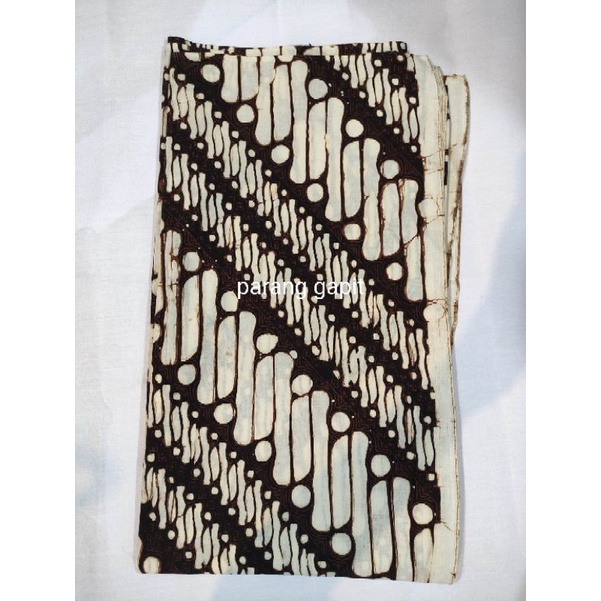 Jual Kain jarik batik cap sogan jogja motif parang/seling nitik/seling ...