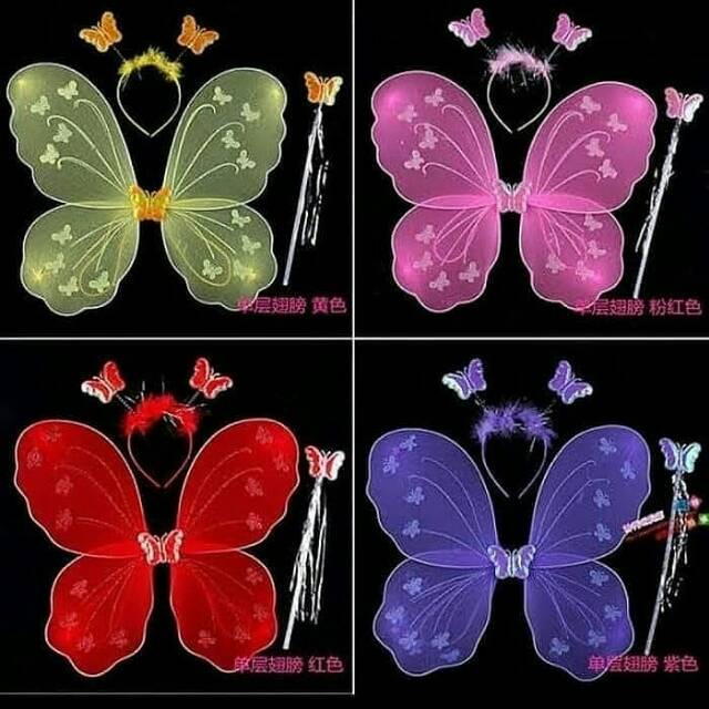 Jual SAYAP PERI SET ANAK LENGKAP MURAH | Shopee Indonesia