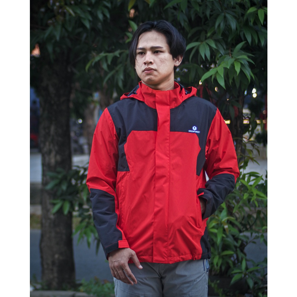 Jual Greenforest Malinau Jaket Gunung Waterproof Full Seam Seal - Jaket ...