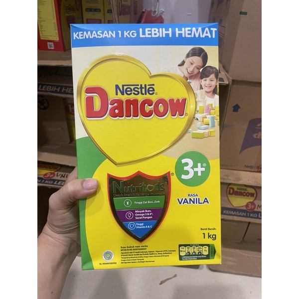 Jual Nestle Dancow 3+ madu vanila 1kg / 1.000gr | Shopee Indonesia