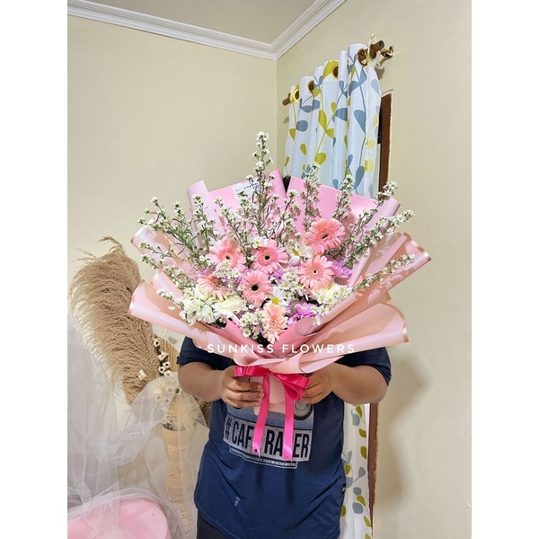 Jual Buket bunga segar - chriss blossom | Shopee Indonesia