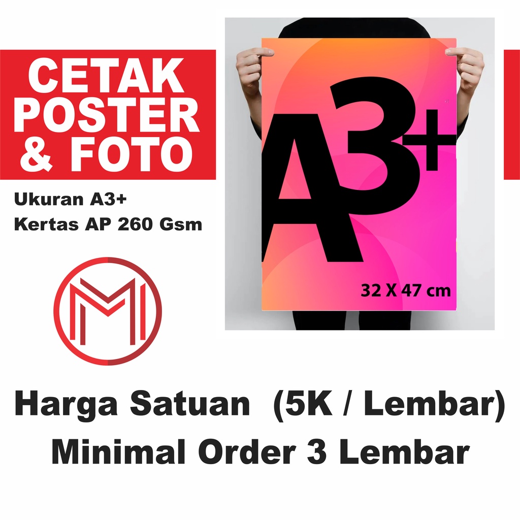 Jual CETAK FOTO/POSTER UKURAN A3 BISA CUSTOM Indonesia|Shopee Indonesia