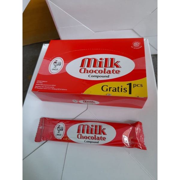 Jual COKLAT JAGO MILK 10GR 1 BOX ISI 12 PCS | COKELAT JADUL JAGO 12 X ...