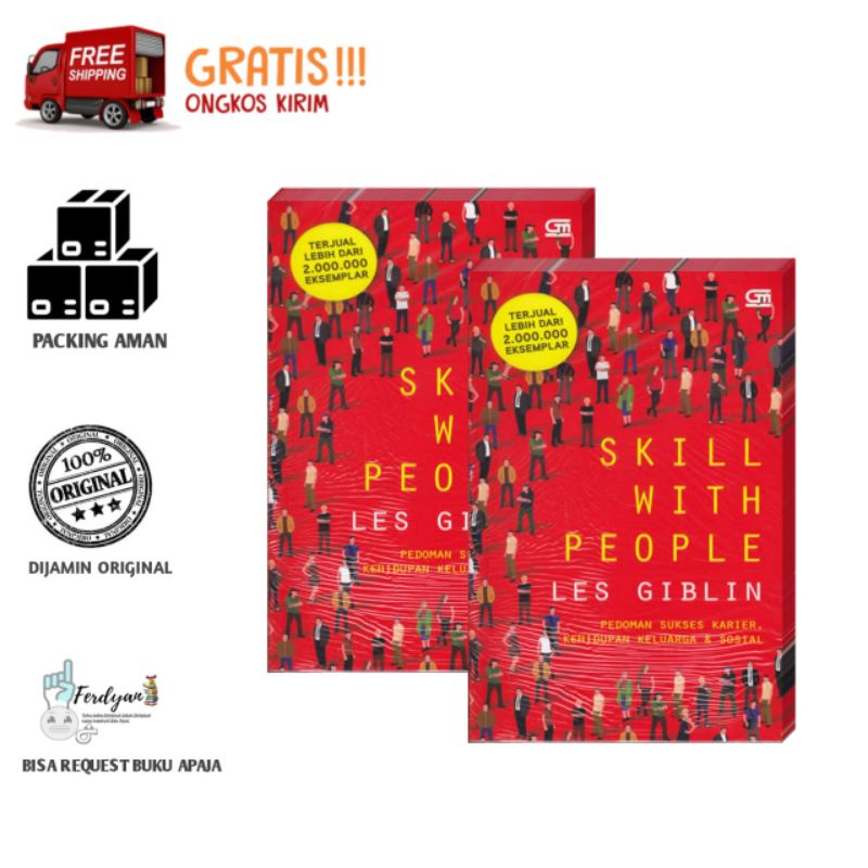 Jual Skill with People (Pedoman Sukses Karier, Kehidupan Keluarga ...