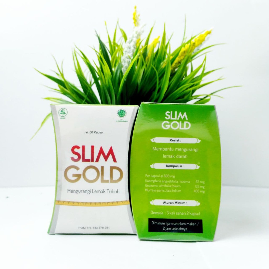 Jual Slim Gold Kapsul Penurun Berat Badan | Shopee Indonesia