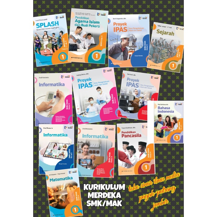 Jual BUKU KURIKULUM MERDEKA SMK/MAK KELAS X (PENERBIT ERLANGGA) | Shopee Indonesia