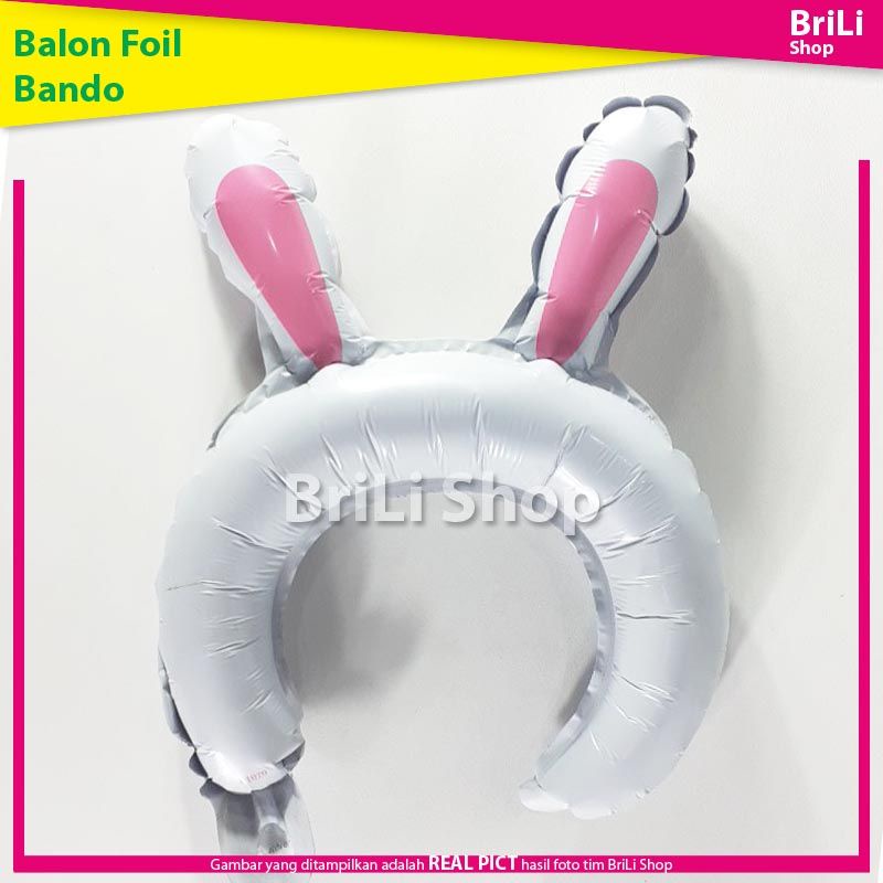 Jual Balon Foil Bando Karakter Hewan Kelinci Binatang Animal | Shopee ...