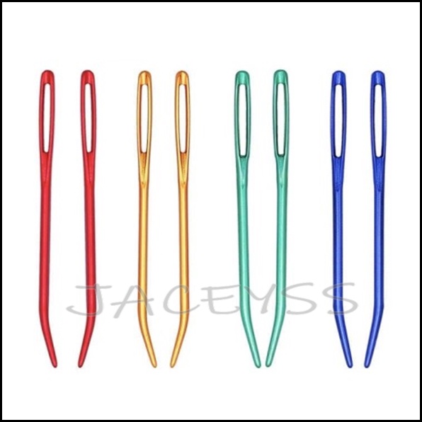 Jual Jarum Rajut Ujung Bengkok besi jarum tumpul bengkok rajut ...