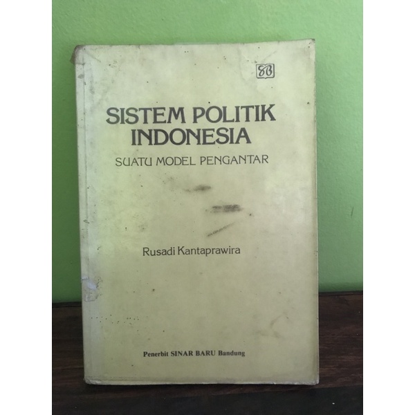 Jual Buku Sistem Politik Indonesia Shopee Indonesia 