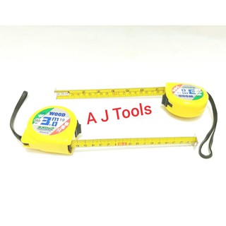 Jual Alat Ukur Meteran / Measuring Tape / Tape Measure Merk WOOD 3 ...