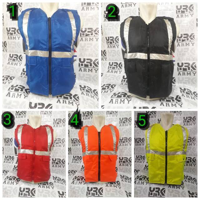 Jual Rompi proyek rompi parkir rompi lapangan kerja rompi bangunan ...