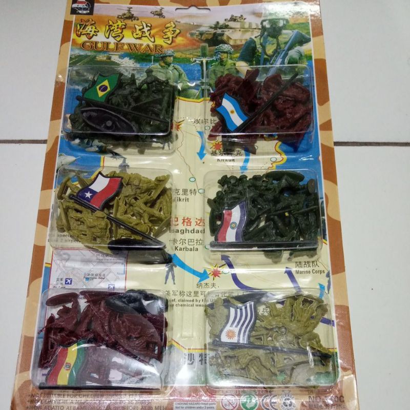 Jual Mainan Tentara 6 Negara | Shopee Indonesia