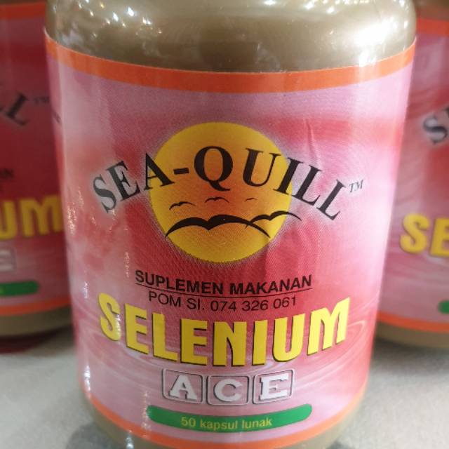 SEA-QUILL SEAQUILL SEA QUILL SELENIUM ACE 50 ANTI AGING ANTI OKSIDAN ...