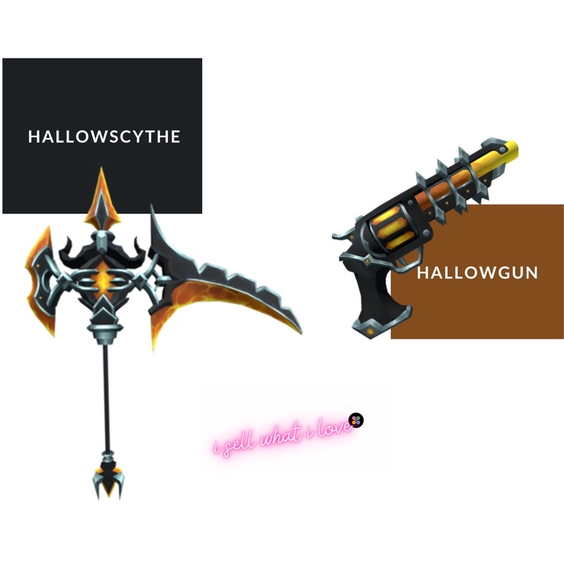Jual HALLOWSCYTHE AND HALLOWGUN MM2 ROBLOX | Shopee Indonesia