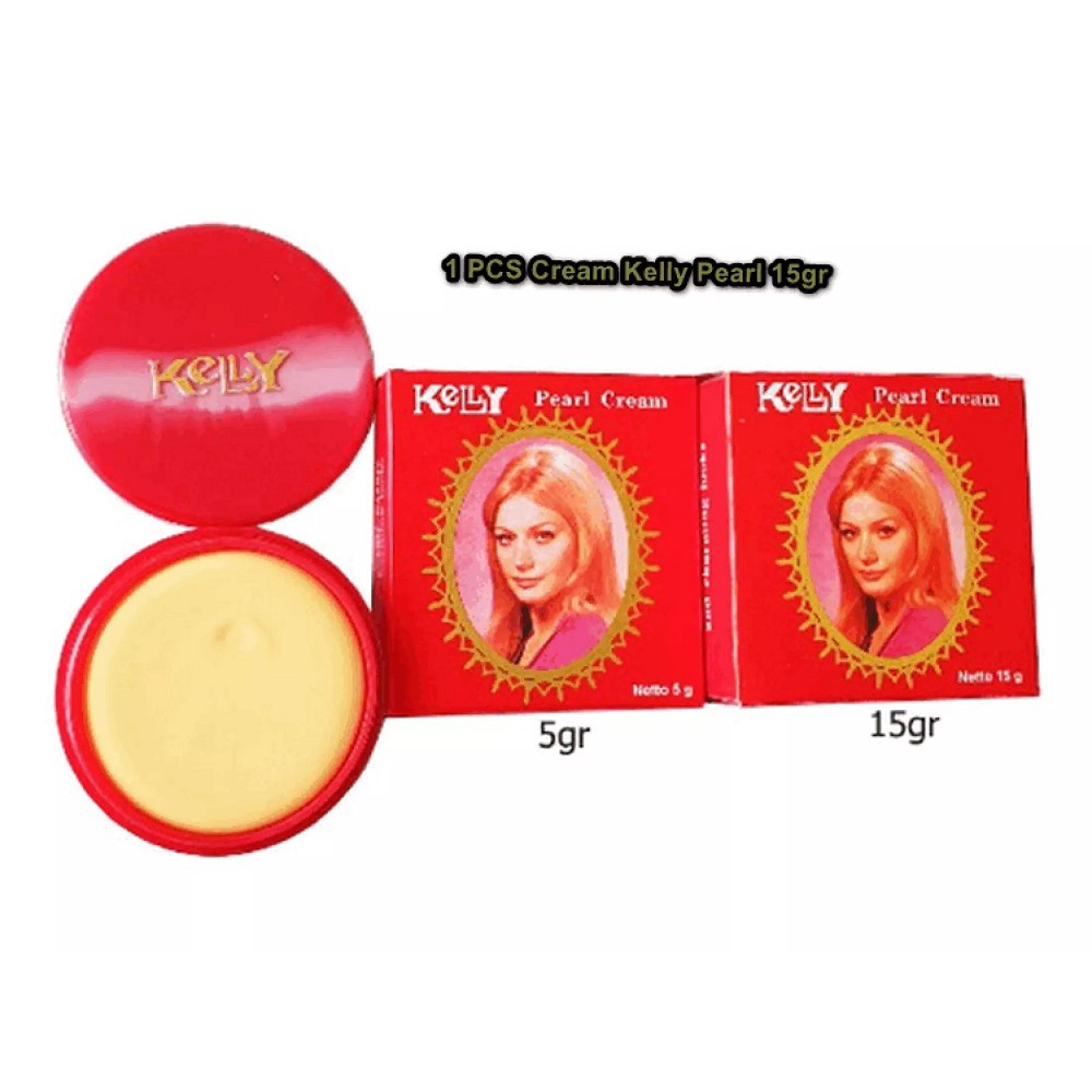 Jual Kelly Pearl Cream 15gr (Kemasan besar) / 5gr (Kemasan Kecil ...