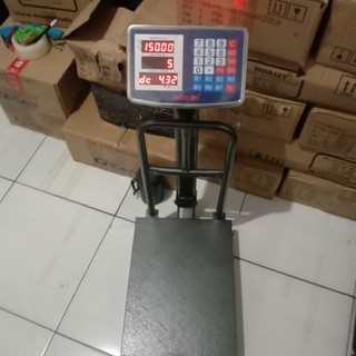 Jual Timbangan barang/beras kapasitas 300kg 2layar | Shopee Indonesia