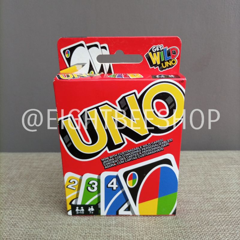 Jual MATTEL ORIGINAL GET WILD UNO CARDS Kartu | Shopee Indonesia