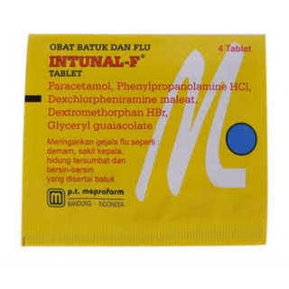 Jual Intunal F 4 tablet | Shopee Indonesia