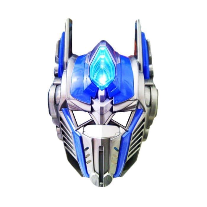 Jual Topeng Transformer Optimus Prime LED Mask Topeng Mainan Superhero ...