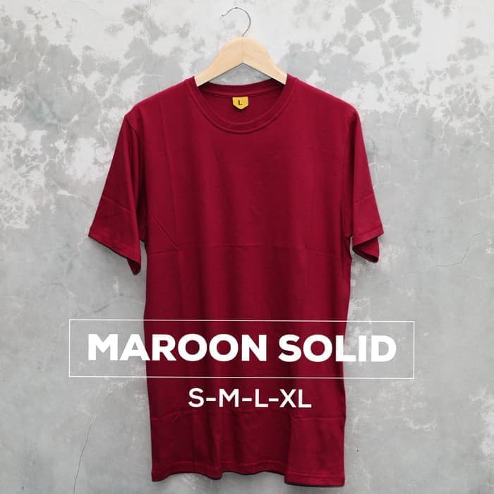 Jual Kaos Polos Merah Marun Cotton Combed 30s - Kaos Polos Murah - Kaos ... Jual Kaos Polos Merah Marun Cotton Combed 30s - Kaos Polos Murah - Kaos ...