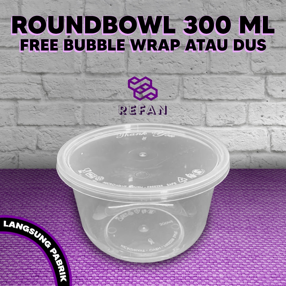 Jual Cup Salad Buah 300ML / Mangkok Plastik / Thinwall 300 ML | Shopee ...