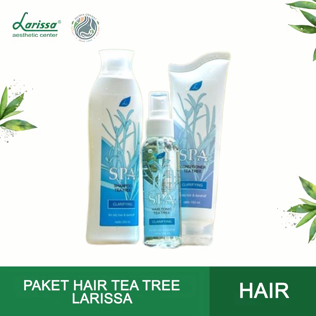 Jual PAKET RAMBUT TEA TREE LARISSA | Shopee Indonesia
