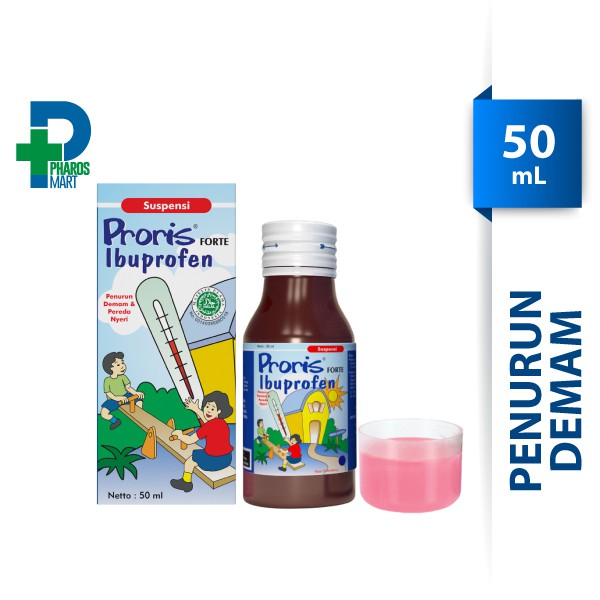 Jual Proris Forte 50 ml Rasa Strawberry - Obat Penurun Demam Anak ...