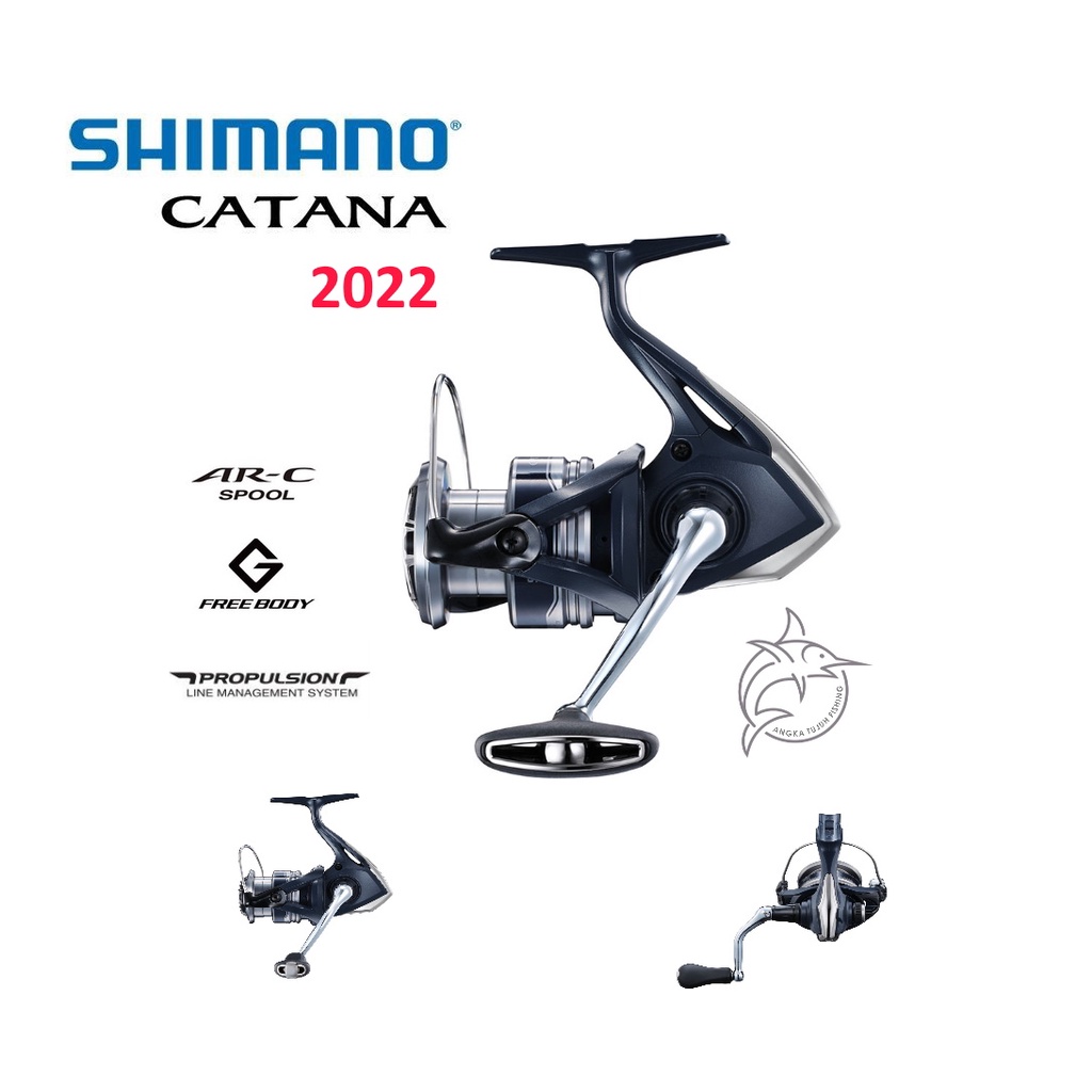 Jual Shimano Catana FE 2022 1000 2500 2500HG C3000 C3000HG 4000 4000HG ...