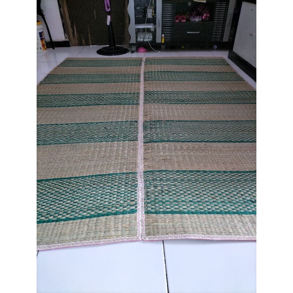 Jual tikar lipat mendong ukuran 170x190 cm | Shopee Indonesia