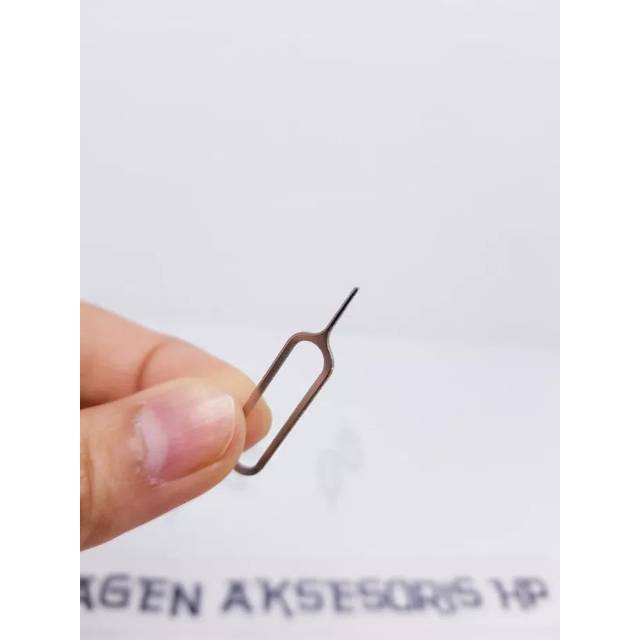 Jual Jarum Sim Tray Besi Colokan Sim Card Jarum Besi Pembuka Sim Kartu ...