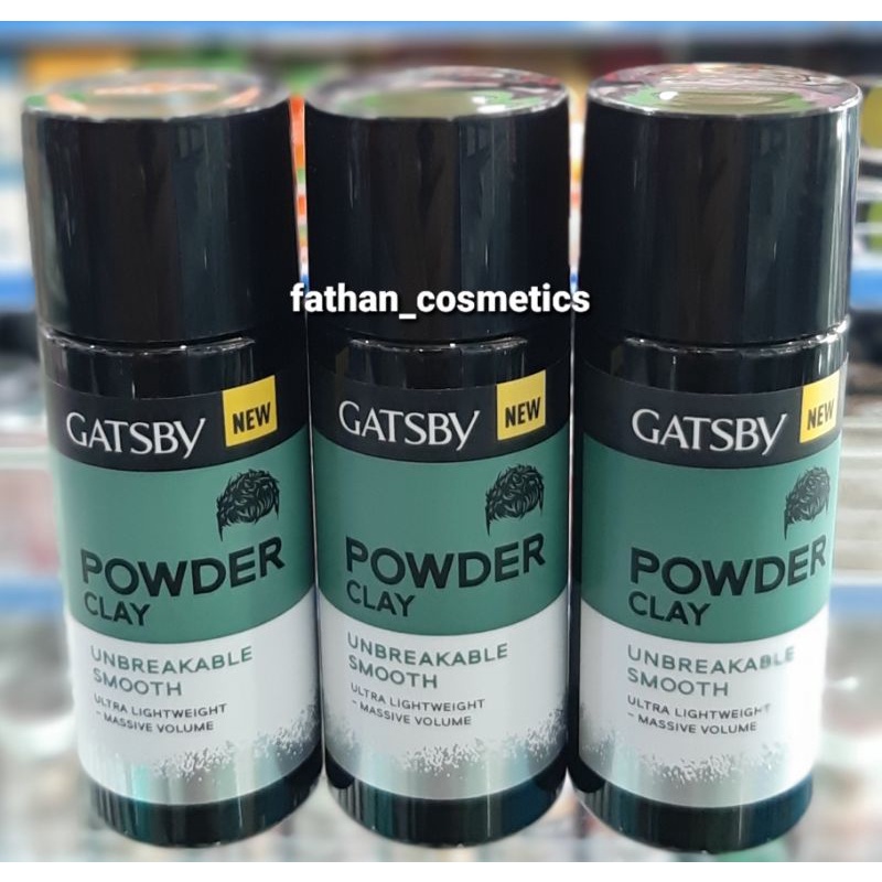 Jual GATSBY POWDER CLAY / POMADE RAMBUT BUBUK | Shopee Indonesia