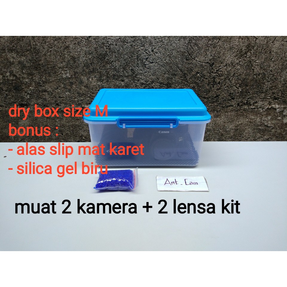Jual drybox dry box penyimpanan kamera lensa canon nikon Sony fujifilm ...