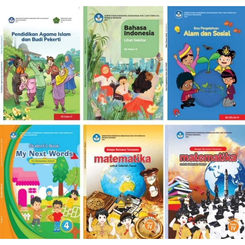 Jual Buku Kurikulum Merdeka SD Kelas 4 / Buku Kurmer | Shopee Indonesia