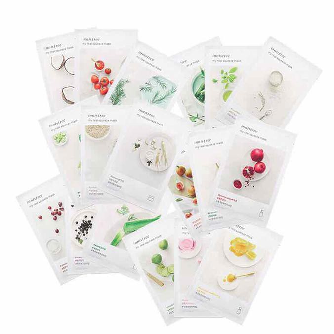 Jual Innisfree My Real Squeeze Mask (NEW) Indonesia|Shopee Indonesia