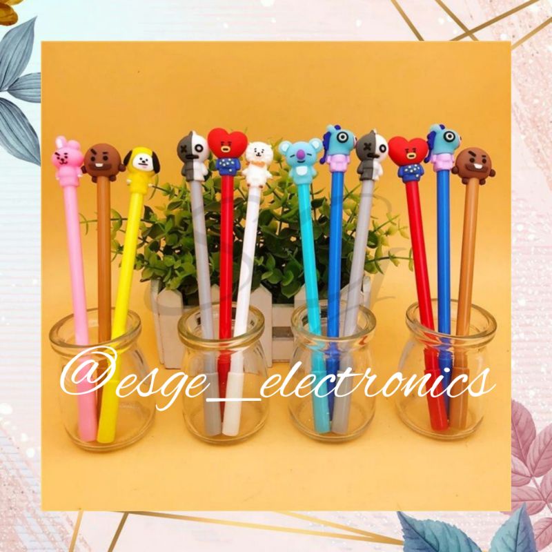 Jual PEN CAIR BTS PEN TINTA HITAM PENA TINTA HITAM BTS PULPEN BTS ...