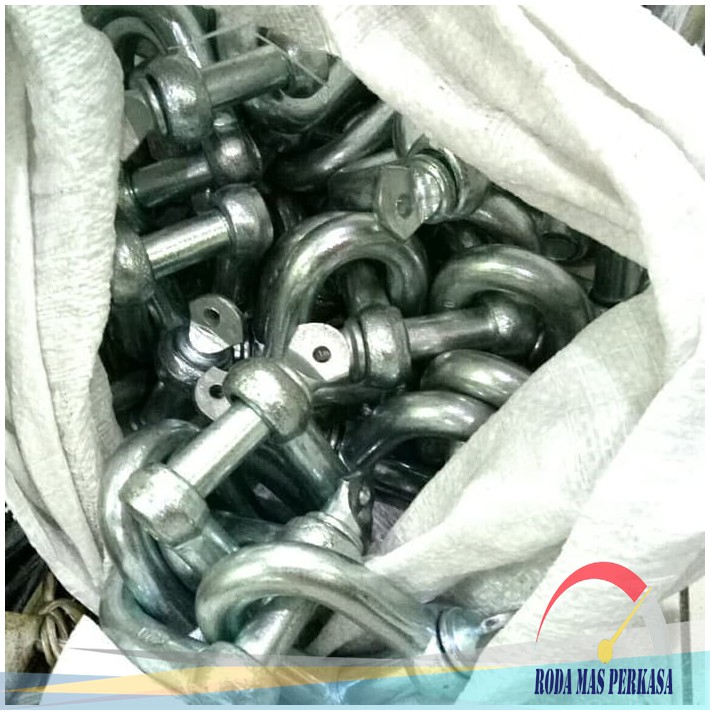 Jual SEGEL D M20 / SHACKLES 20 mm / SAMBUNGAN RANTAI BESI 3/4 RMP ...