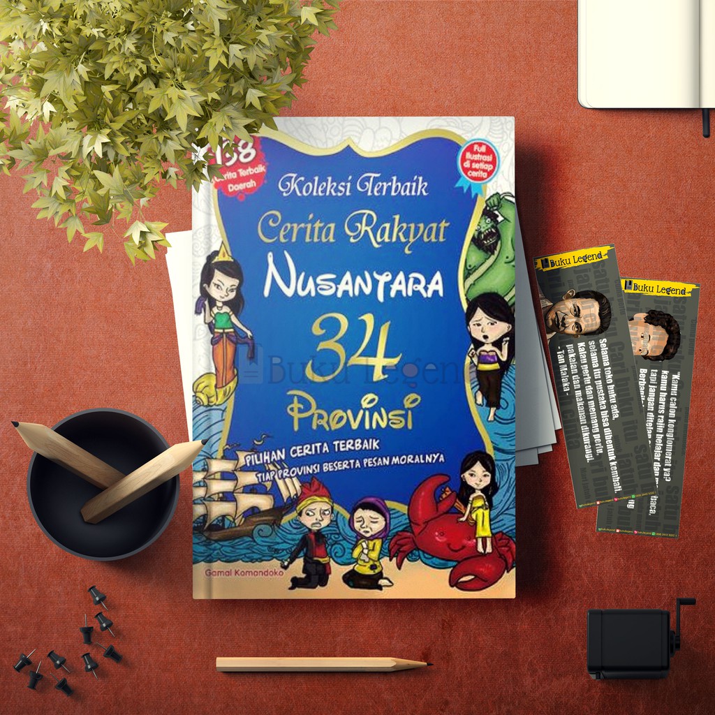 Jual Buku Koleksi Terbaik Cerita Rakyat Nusantara 34 Provinsi - Gamal | Shopee Indonesia