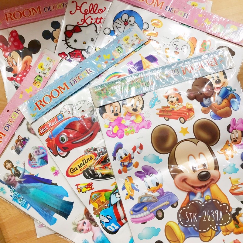 Jual sticker 3D karakter besar big tempelan dinding | Shopee Indonesia