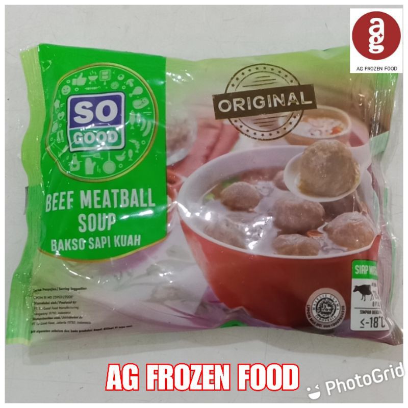 Jual So Good Baso Sapi Kuah 120grm Indonesia|Shopee Indonesia