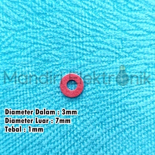 Jual 10 pcs Ring Baut Motherboard 3mm - Ring Fiber Kecil 3mm - Ring ...