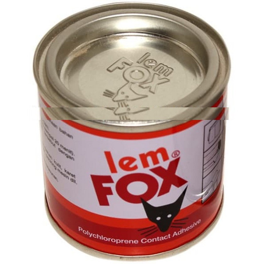 Jual Lem FOX Kaleng 70gr Ngelem Kuning Sandal Sepatu Kulit Hpl Kayu ...