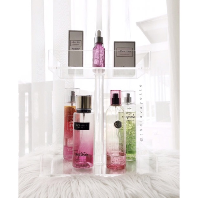 Jual CLAIRE Perfume Organizer / Tempat Parfum Tower Tingkat / Perfume ...