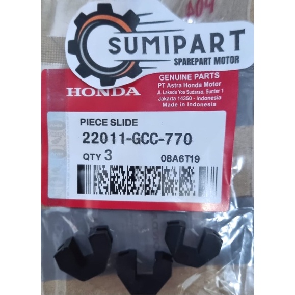 Jual Karet Slid Slider Set Motor Honda Beat Fi Vario Gcc | Shopee Indonesia