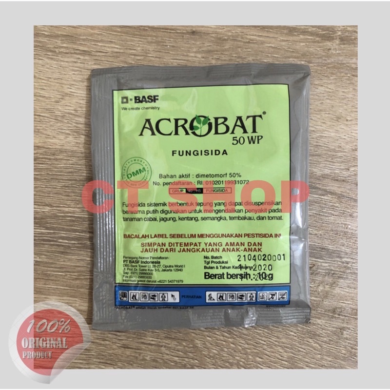 Jual Fungisida Acrobat 50 WP 10gram I Obat Penyakit Bulai Jagung | Shopee Indonesia