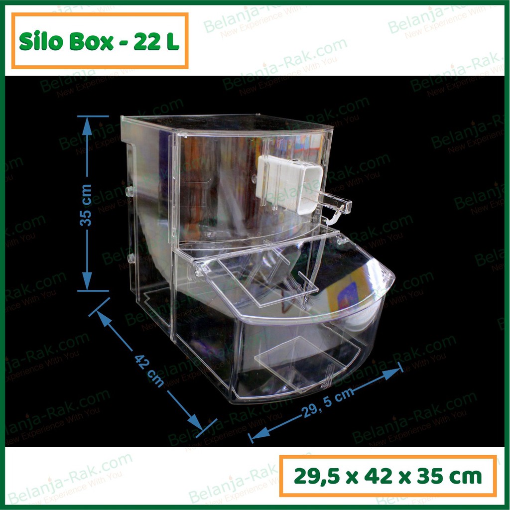 Jual Silo Box Untuk Makanan Curah 22L | Shopee Indonesia