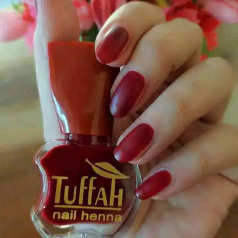 Jual Kutek Tuffah - Tuffah Nail Henna Ori 100ml Indonesia|Shopee Indonesia