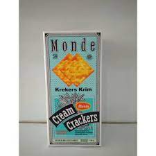 Monde Cream Crackers 180 gr | Shopee Indonesia