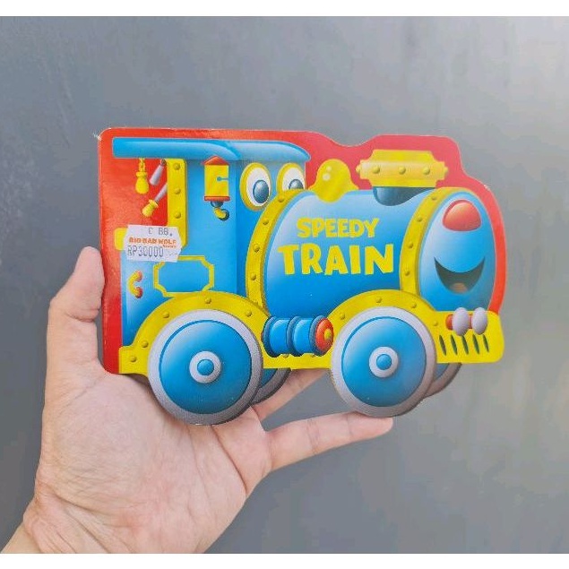 Jual Board Book Shaped Speedy Train Igloo Books / Buku Cerita Anak ...