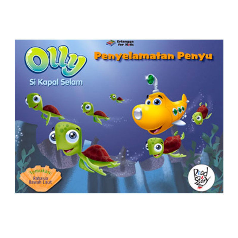 Jual Buku Olly Si Kapal Selam: Penyelamatan Penyu-Erlangga | Shopee ...