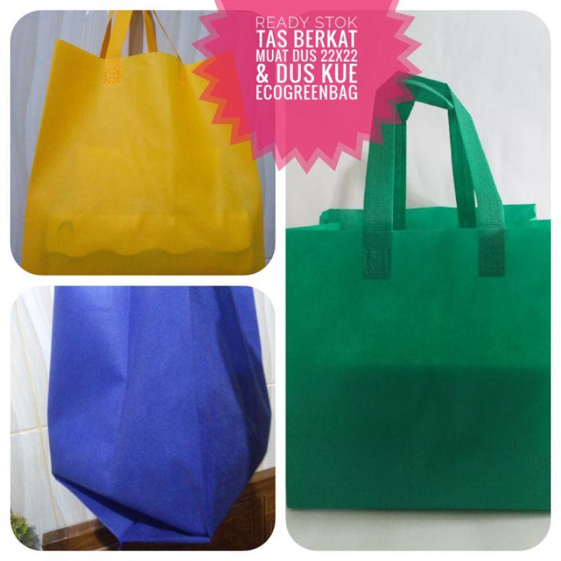 Jual TAS BERKAT MUAT DUS 22X22 TINGGI 27 CM TAS TASYAKURAN HAJATAN ...